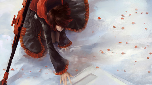 Anime anime rwby ruby rose Playmat Gaming Mat Desk | eBay