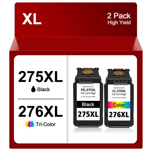 PG-275XL CL-276XL Ink Cartridge compatible with Canon Pixma TR4722 ...
