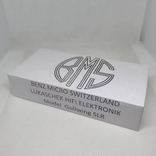 Benz Micro Gullwing SLR MC Cartridge, Made in Switzerland | eBay