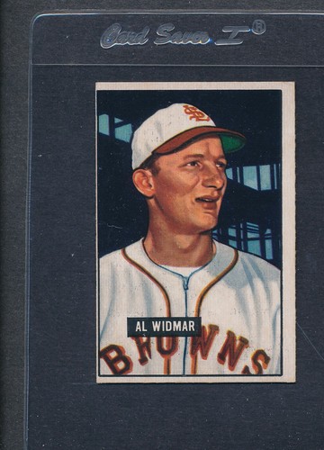 1951 Bowman #281 Al Widmar Browns VG/EX *1016 | eBay