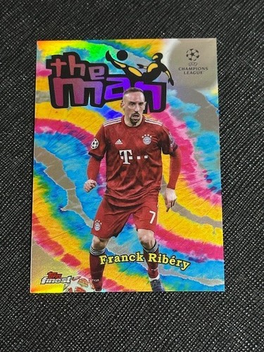 2025 Topps Finest UEFA Franck Ribery SSP The Man Refractor Card 1 per 5 ...