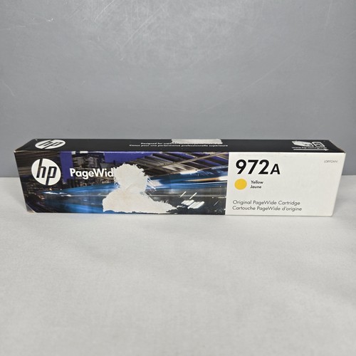Genuine HP 972A Yellow Ink Cartridge L0R92AN Exp 10/20 889296769170| eBay