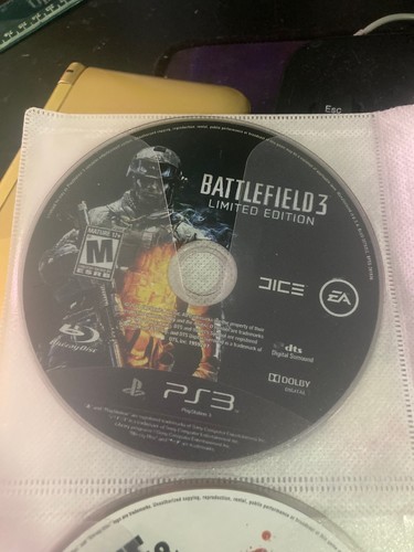 Battlefield 3 - Limited Edition PlayStation 3 PS3 disc and case ...