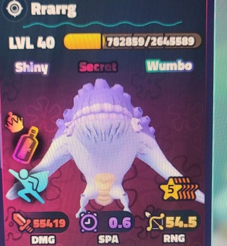 5⭐ SHINY WUMBO 👑 NEPTUNES CROWN 👑 RRARRG SF SK - SpongeBob Tower ...