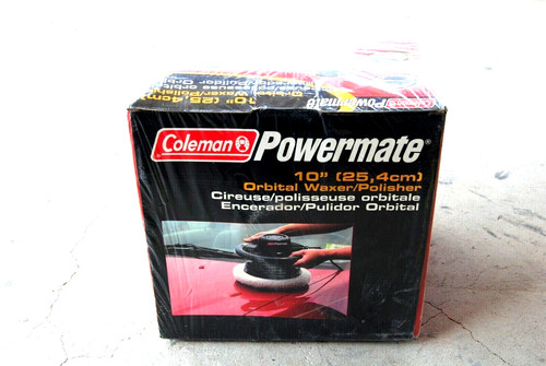 coleman powermate 10 inch orbital polisher waxer buffer new in the box ...