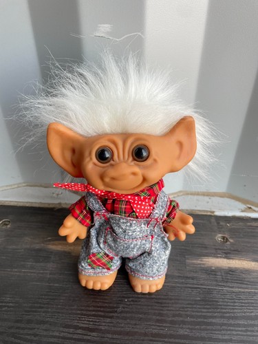 Vintage Uneeda Wishnik Troll Farmer 8" | eBay