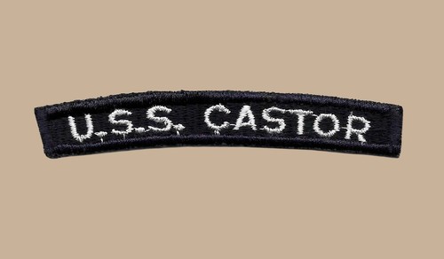 US Navy AKS-1 USS Castor General Stores Issue Ship UIM Shoulder Rocker ...