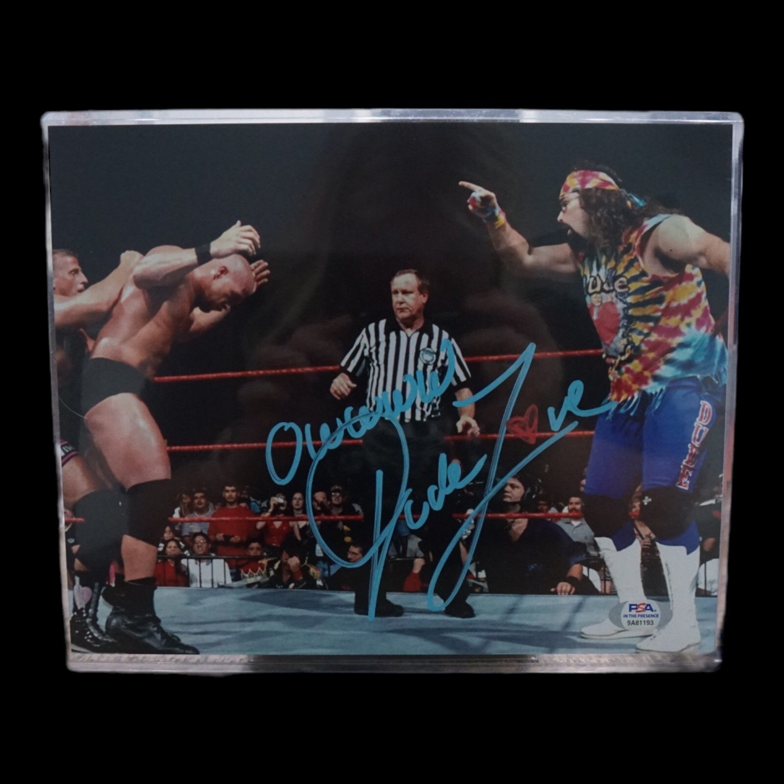 Mick Foley Autographed Memorabilia | Signed Photo, Jersey, Collectibles ...
