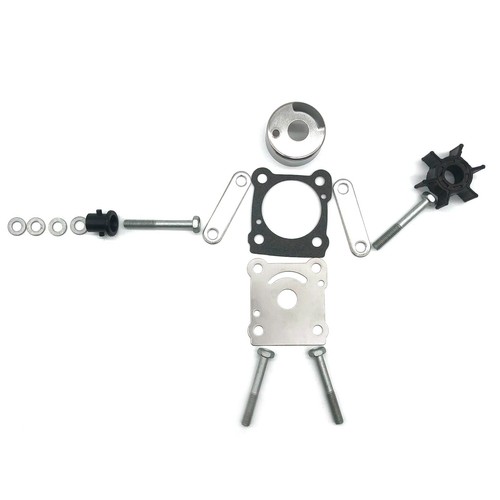 Water Pump Impeller Repair Kit for Yamaha Outboard 6G1-W0078-01 Sierra ...