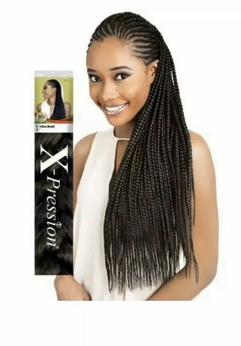 3X. X-PRESSION XPRESSION HAIR ULTRA BRAID BRAIDING EXTENSION COLOUR 2 ...