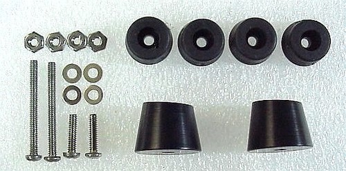 Collins S-Line, KWM-2 & Accessory Feet Set W/ Aluminum Tapered Risers ...