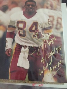 Gary Clark NFL Original Autographed Items for sale | eBay