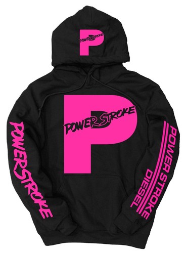Powerstroke Pink logo, Black Hoodie Diesel BUY ANY 2 HOODIES, GET A ...