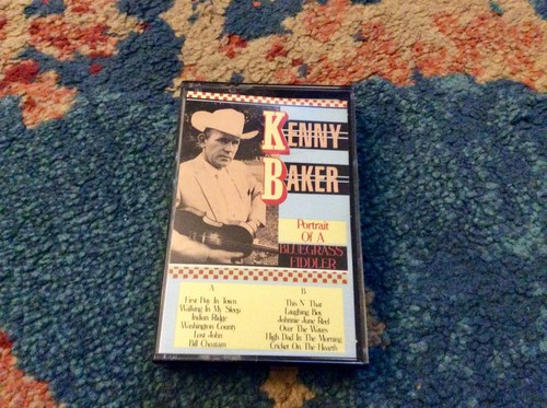 Kenny Baker Portrait Of A Bluegrass Fiddler Cassette Country Very Good ...