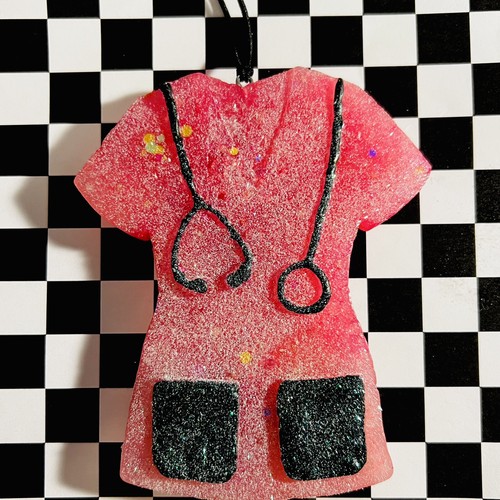 Scrub Top Car Freshie | eBay