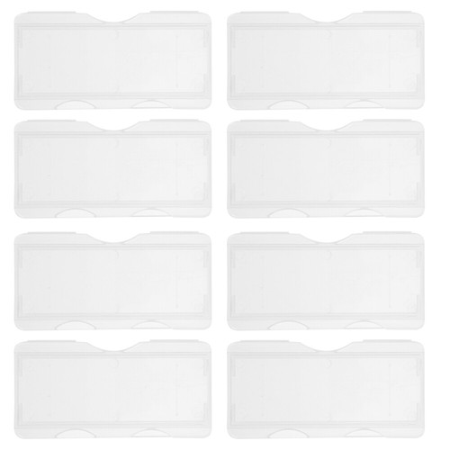 100 Pcs Plastic Slide Storage Holders Laboratory Slides Accessory Glass ...