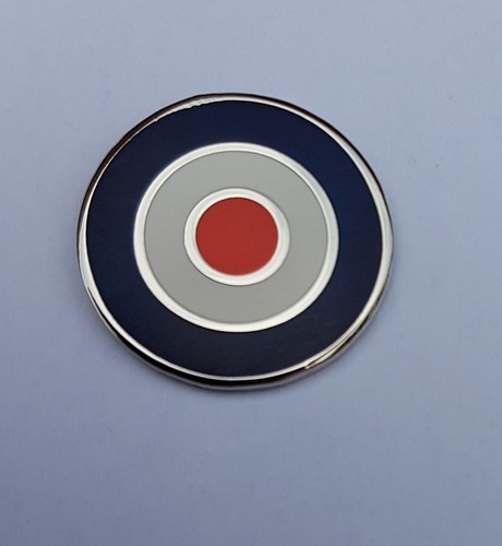 RAF Roundel Large Badge Enamel Pin Badge Scooters Mods SKA Oi! | eBay