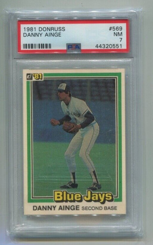 1981 Donruss - DANNY AINGE - Rookie Card #569 - BOSTON CELTICS PSA 7 | eBay
