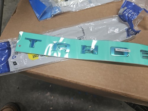 2021-2023 TAHOE CHROME "TAHOE" TAILGATE EMBLEM NEW GM # 84701872 | eBay