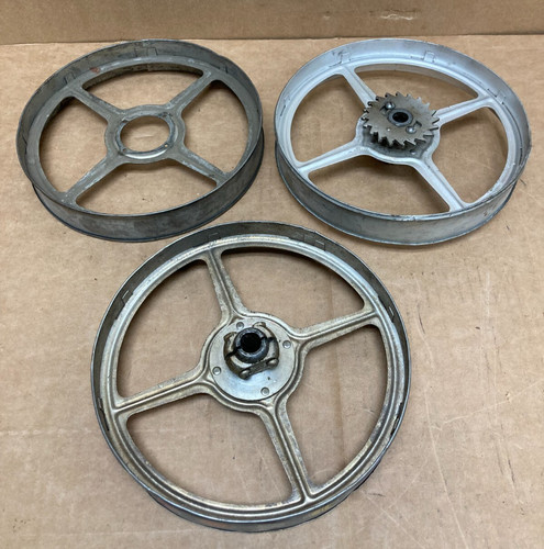 Antique Slot Machine Parts - Three Jennings REEL BUNDLE TINS, Hubs | eBay