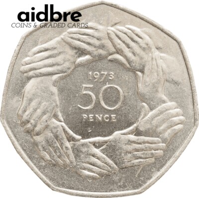 50 Pence Coin 1973 for sale | eBay
