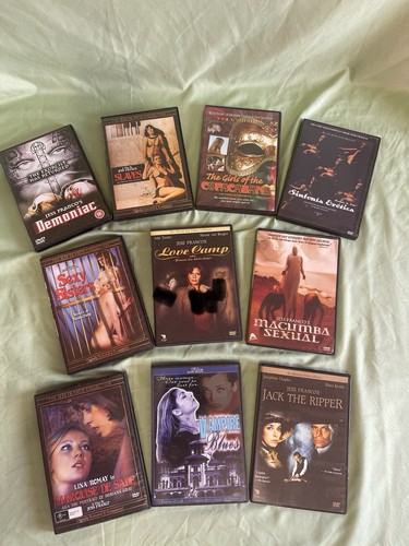 Jess Franco DVD Lot 10 Cult Horror Exploitation Imports Jack the Ripper ...