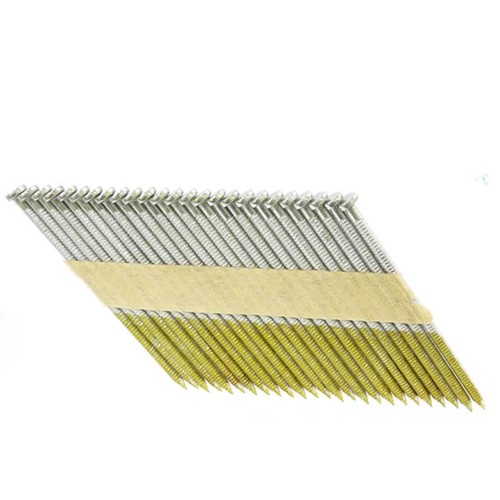 3-1/4" x .131 RING 304SS STRIP NAILS 34-DEG ROUND HEAD 1,000ct ...