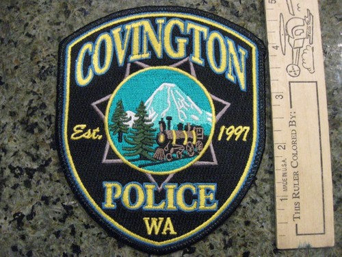 Covington Washington Police patch WA | eBay