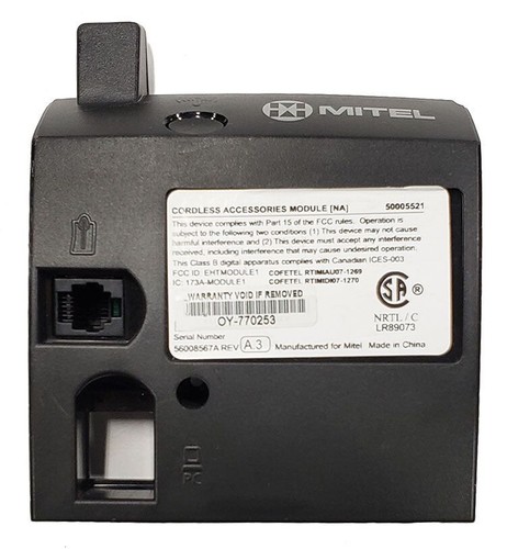 Lot of (5) Mitel 50005521 DECT Cordless Accessories Module (Refurbished ...