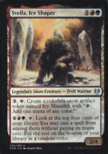 Svella, Ice Shaper - Kaldheim: #230, Magic: The Gathering Nm R169 | eBay