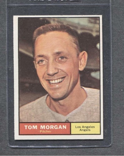 1961 Topps #272 Tom Morgan (Angels) Ex+ | eBay