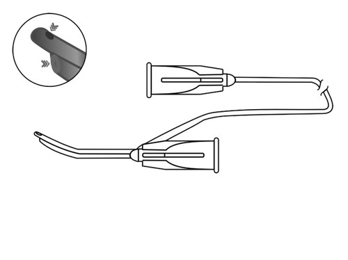 Simcoe Cannula Irrigation / Aspiration Regular 23G Disposable (pack of ...