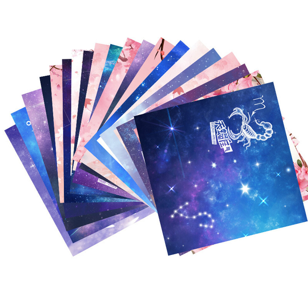 ORIGAMI PAPER SHINY IRIDESCENT SHIMMERY RAINBOW TEXTURED 30 SHEETS | eBay