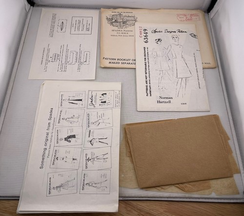 1970s Spadea 63649 NORMAN HARTNELL Pattern Size 12 | eBay