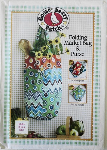 Gooseberry Patch Folding Market Bag Tote & Purse Sewing Pattern | eBay