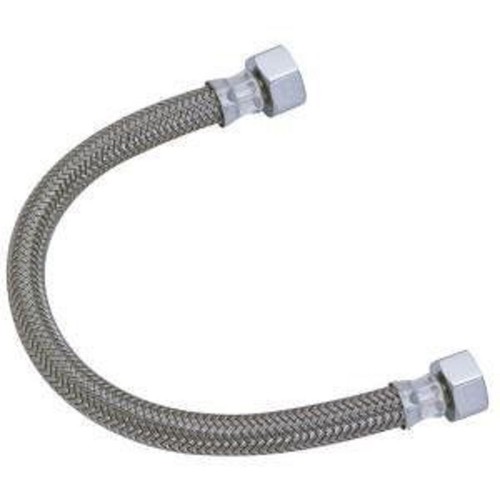 BrassCraft 1/2 in.Compression 1/2 in.FIP x 20 in.Polymer Braid Faucet ...