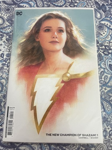 NEW CHAMPION OF SHAZAM #1 JOSHUA MIDDLETON VARIANT grace currey mary ...