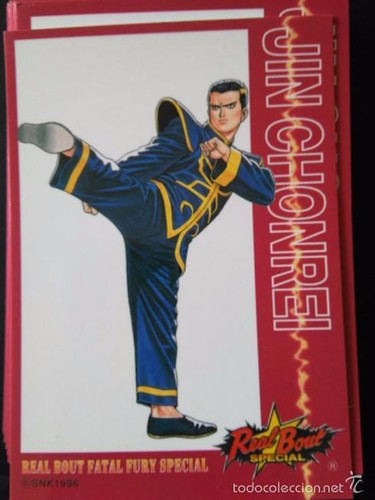 ART OF FIGHTING FATAL FURY SPECIAL NEOGEO TRADING CARD SNK CAPCOM 1998 ...