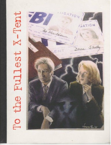 X-Files Fanzine "To The Fullest X-Tent" GEN 1995 Mulder and Scully | eBay