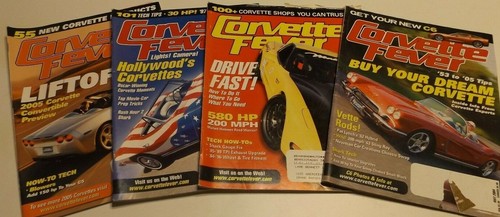 Lot of 4 Vintage Corvette Fever Magazine 2004 January April May June | eBay