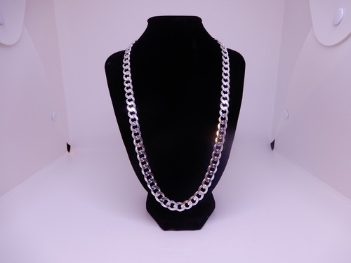Silver Bullion - 64 Grams Sterling Silver Curbed Chain 55cm | eBay