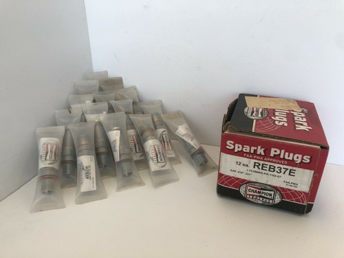 Champion REB37E Aviation Spark Plug Teledyne CONTINENTAL Lycoming for ...