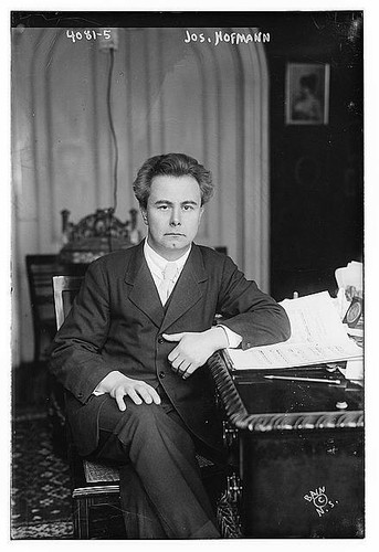 Joseph Hofmann,Josef Casimir Hofmann,1876-1957,virtuoso pianist ...