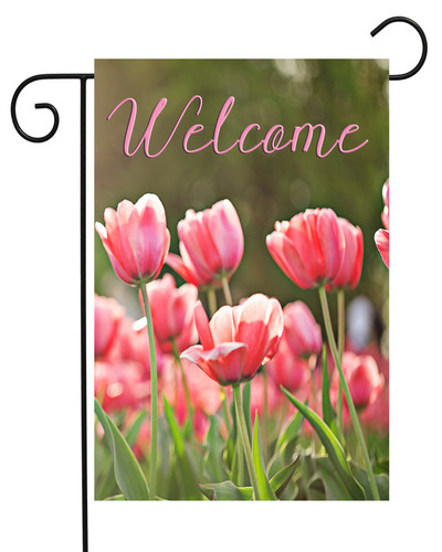 Flags Galore Welcome Tulips Garden Flag w | eBay
