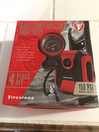 Firestone Air Compressor Heavy Duty 4-Piece Set | eBay