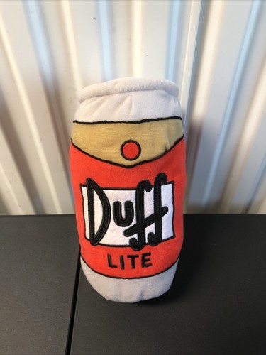 The Simpsons Duff Lite Plush | eBay