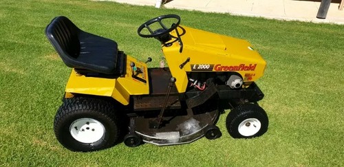 Greenfield mower Decals, Stickers set. E2000 | eBay Australia