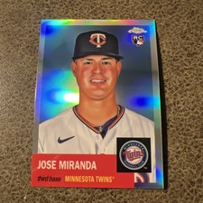 Jose Miranda Baseball Trading Card Database