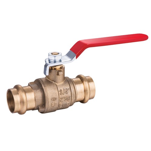 1 Pc Heavy Duty 1" ProPress Press Ball Valve Full Port Water Shut Off ...