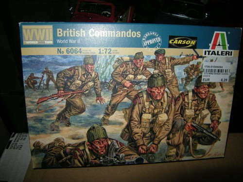 1:72 Italeri British Commandos World War II Nr. 6064 in OVP | eBay